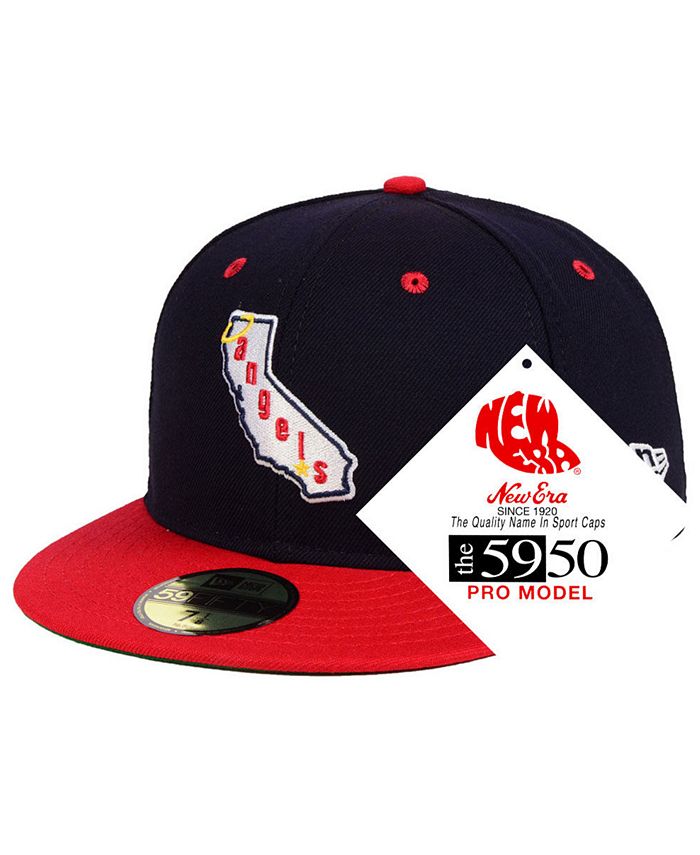 New Era Los Angeles Angels Retro Stock 59FIFTY FITTED Cap - Macy's