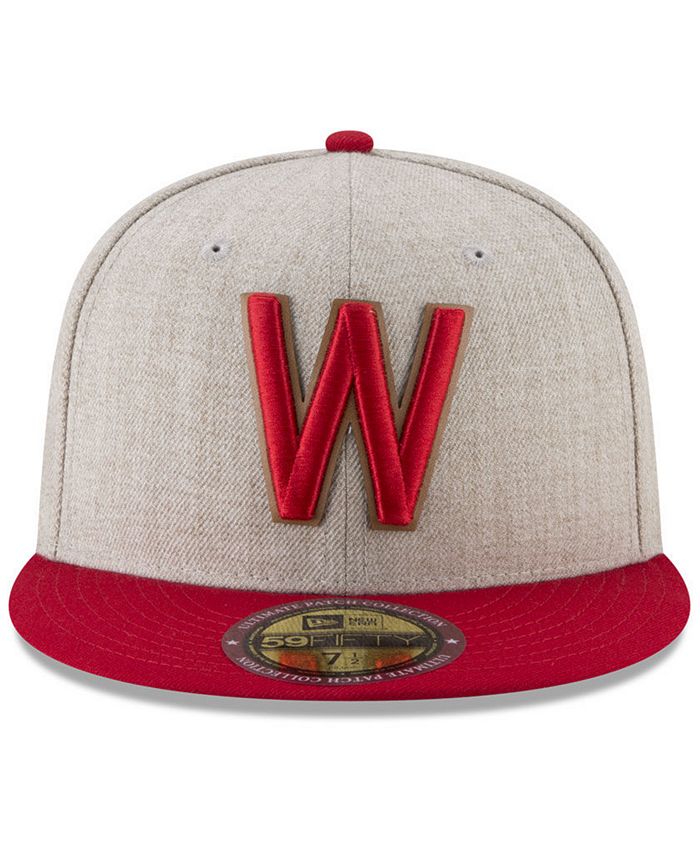 Lids New Era Washington Senators Leather Ultimate Patch Collection ...