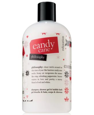 philosophy Candy Cane Shampoo, Shower Gel & Bubble Bath, 16-oz. - Macy's