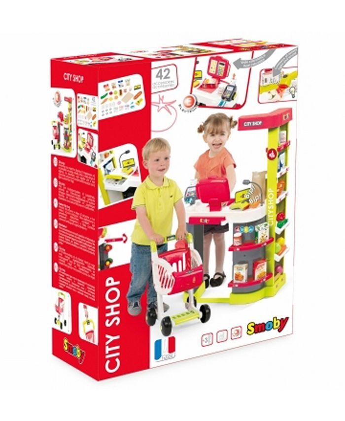 Smoby Toys Smoby - City Shop With Accessories And Electronic Cash ...