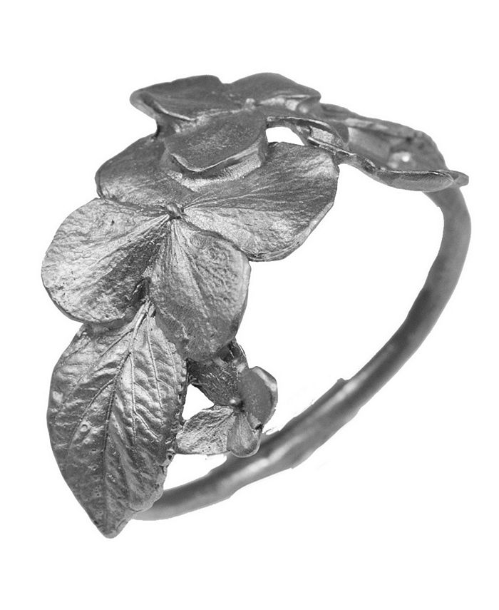 Michael Michaud Hydrangea Napkin Rings - Macy's