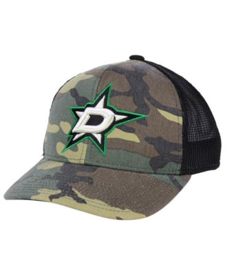 adidas Dallas Stars Camo Trucker Snapback Cap - Macy's