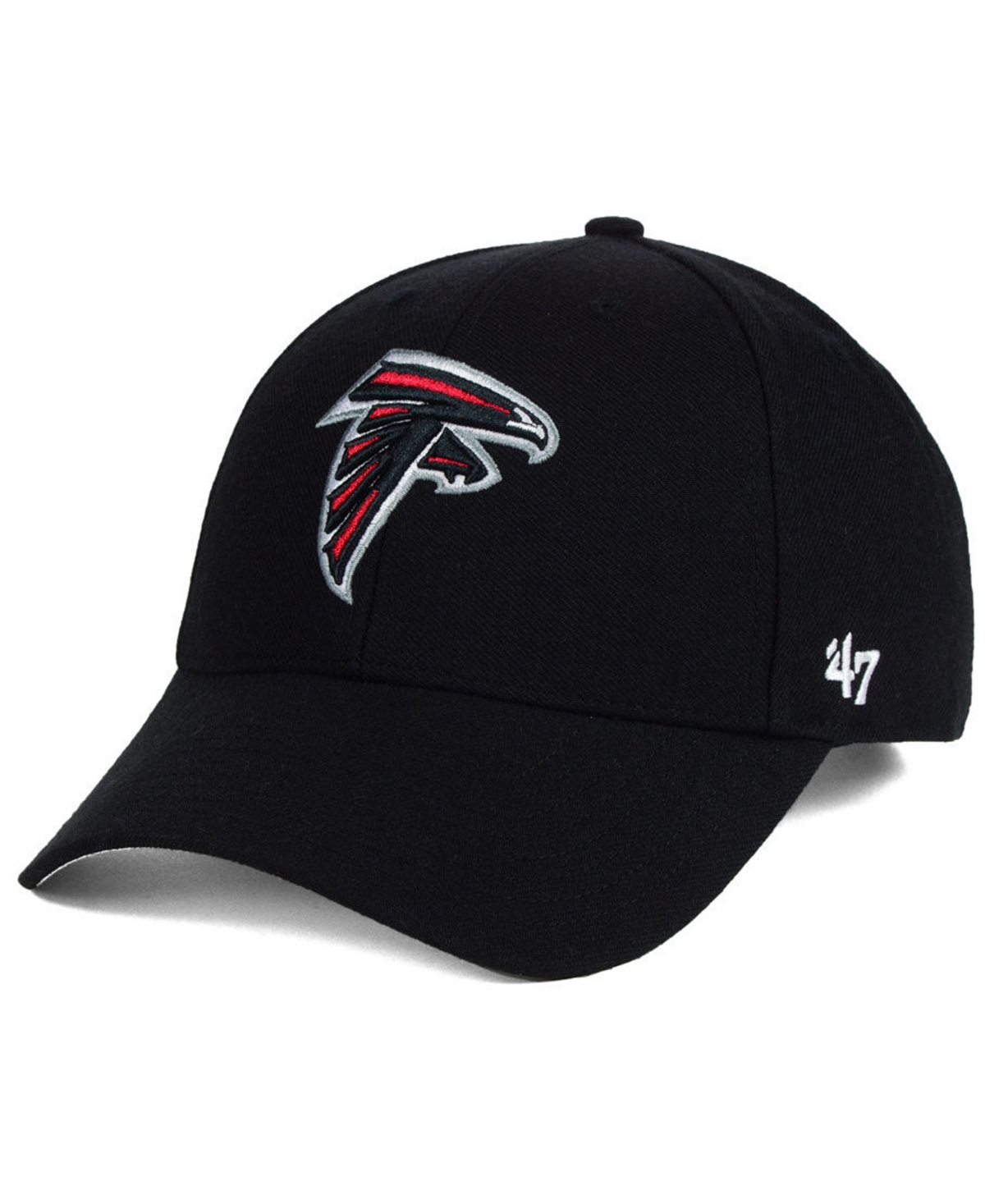 Click here for 47 Brand Atlanta Falcons Mvp Strapback Cap - Black prices
