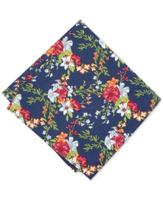 Bar III Men's Kearny Floral Pocket Square, Created for Macy's - Macy's