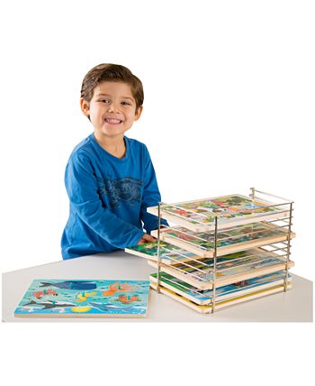 Melissa and Doug Melissa & Doug Wire Puzzle Storage Rack - Macy's