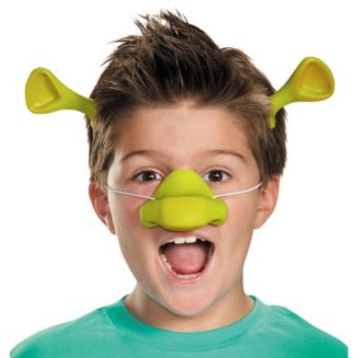 Shrek Nose and Ears Little and Big Boys Accessory Kit - Macy's