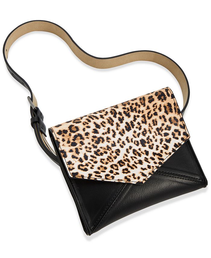 INC International Concepts I.N.C. Animal-Print Fanny Pack, Created for Macy's - Macy's
