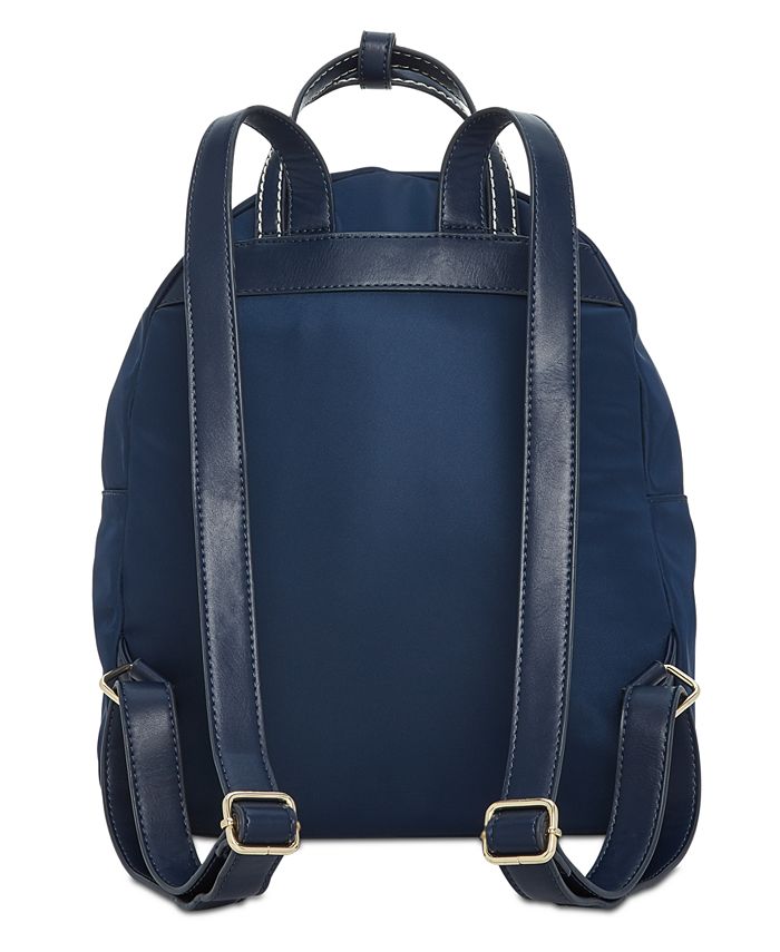 Tommy Hilfiger Double-Handle Striped Backpack - Macy's