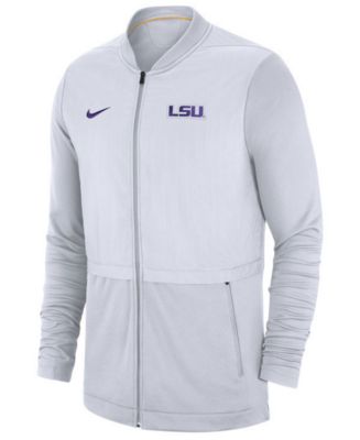 Nike Men's LSU Tigers Elite Hybrid Full-Zip Jacket - Macy's