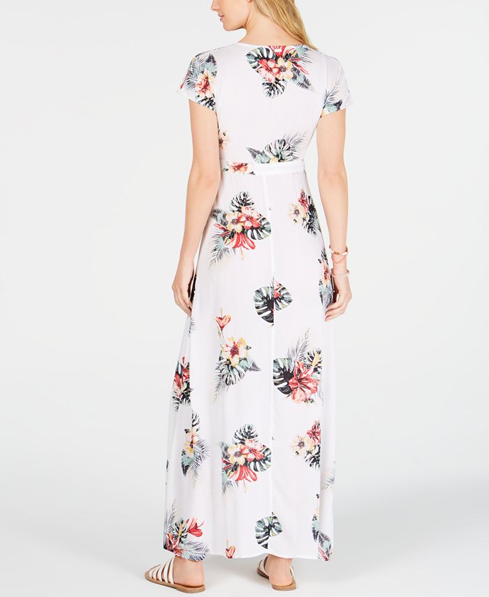 Roxy Juniors' Cutout Cover-Up Dress - Macy's