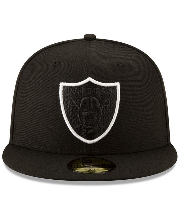 New Era Las Vegas Raiders Logo Elements Collection 59FIFTY FITTED Cap ...