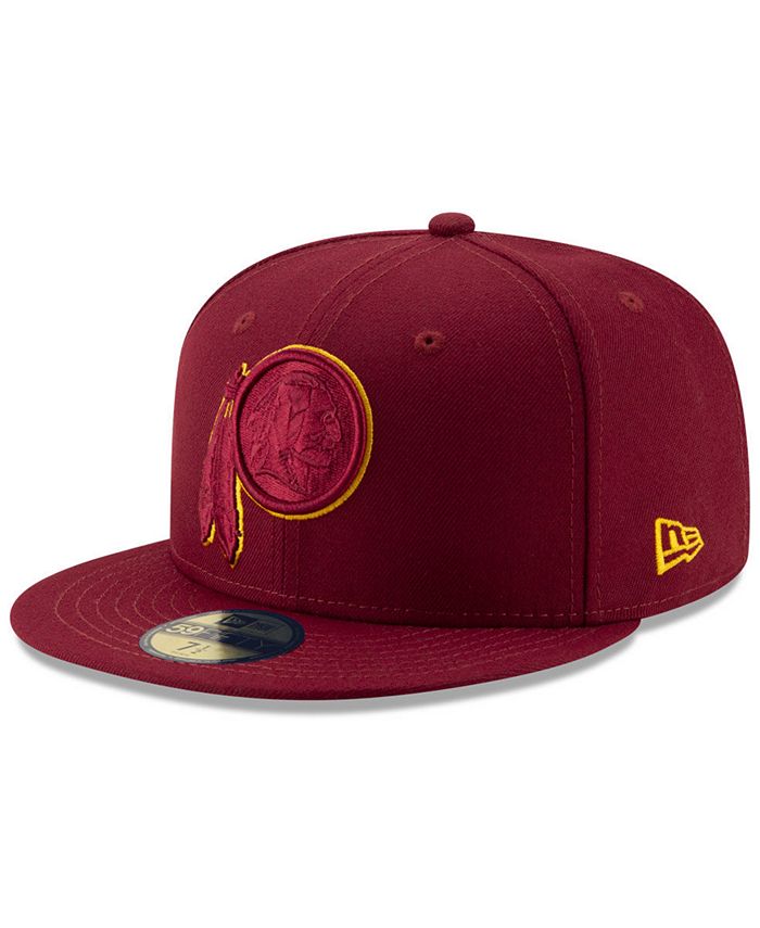 New Era Washington Redskins Logo Elements Collection 59FIFTY FITTED Cap ...