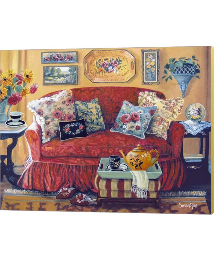 Metaverse Her Retreat I By Susan Rios Canvas Art - Macy's