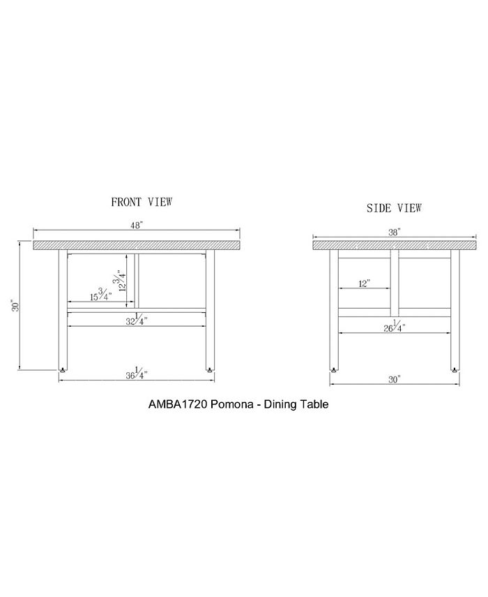 Alaterre Furniture Pomona Metal and Reclaimed Wood Dining Table - Macy's Alaterre Furniture Pomona Metal and Reclaimed Wood Dining Table - Macy's