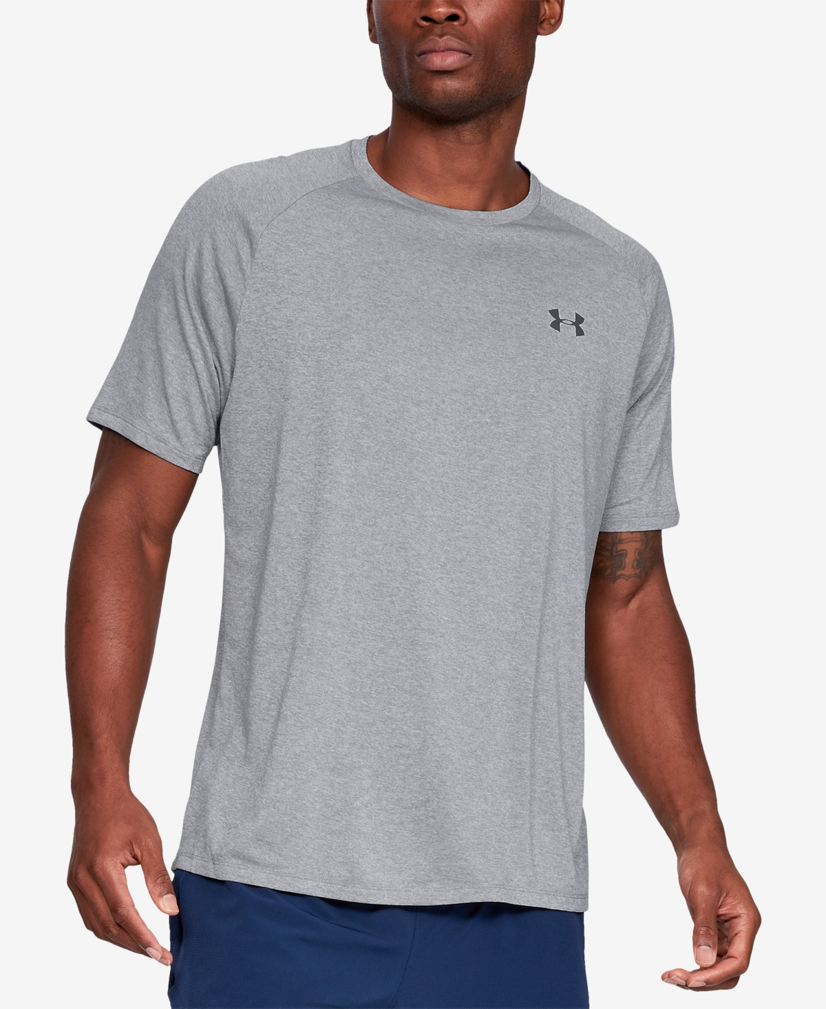 Click here for Under Armour Mens Tech Short Sleeve - Steel Light... prices