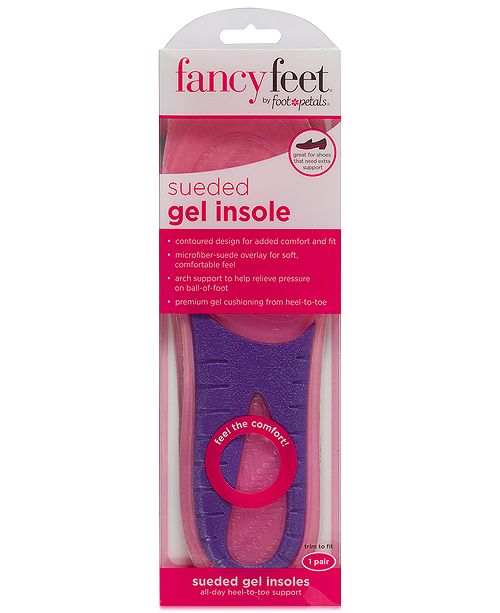 Foot Petals Fancy Feet by Superior Sueded Gel Insole & Reviews - Shoes ...