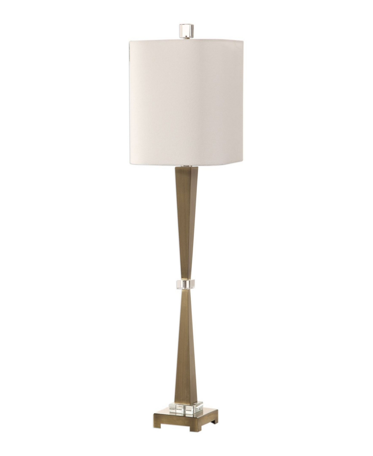 Click here for Uttermost Niccolai Antiqued Nickel Lamp - Open Mis... prices