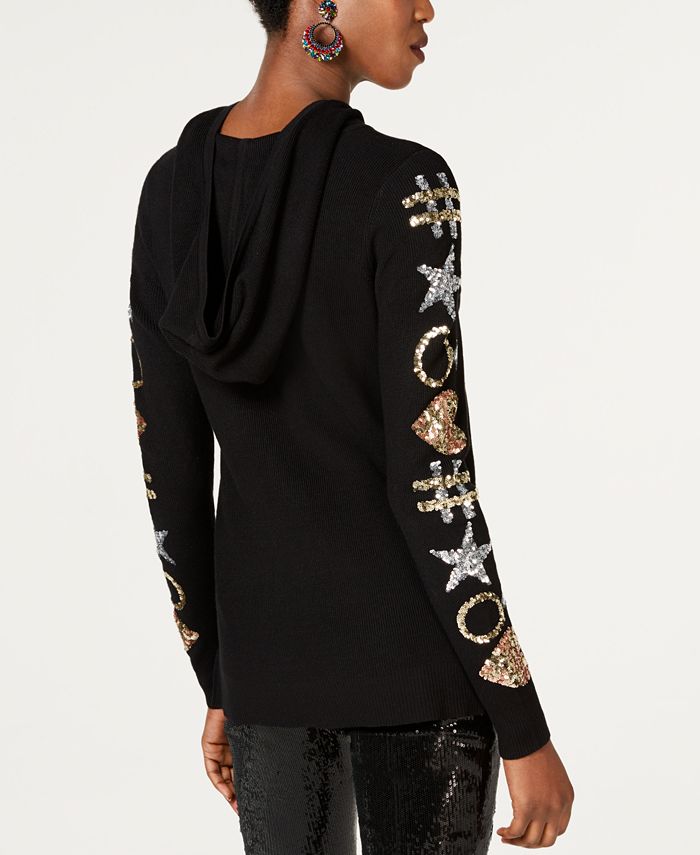 INC International Concepts I.N.C. Embellished Sweater, Created for Macy ...