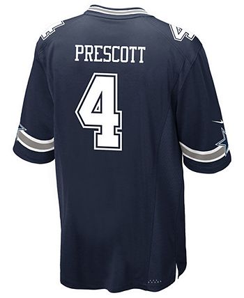 Nike Dak Prescott Dallas Cowboys Color Rush Jersey, Big Boys (8-20 ...