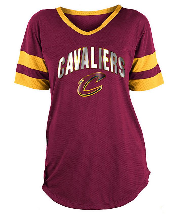 5th & Ocean Women's Cleveland Cavaliers Mesh T-Shirt - Macy's