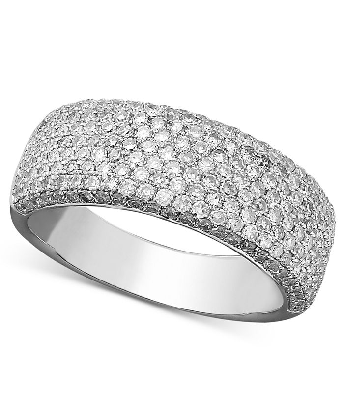 EFFY Collection Trio by EFFY® Diamond Diamond Pave Ring (1 ct. t.w.) in ...