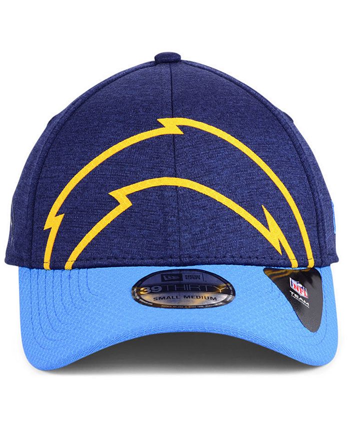 New Era Los Angeles Chargers Oversized Laser Cut Logo 39THIRTY Cap - Macy's