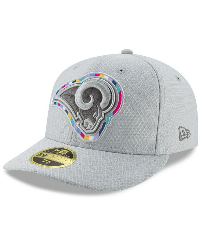 New Era Los Angeles Rams Crucial Catch Low Profile 59FIFTY Fitted Cap ...