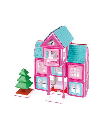 Magformers Sweet House 64 Piece Magnetic Construction Set - Macy's