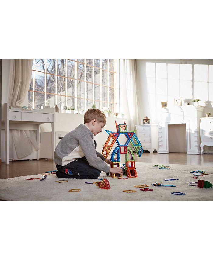 Magformers Mastermind 115 Piece Magnetic Construction Set - Macy's