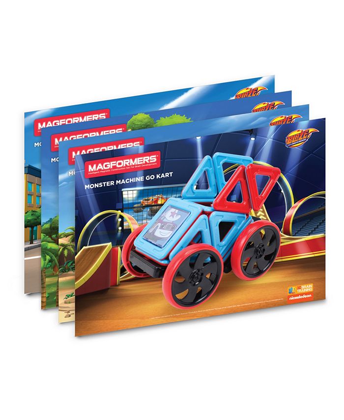 Magformers Blaze Monster Machines 22 Piece Magnetic Construction Set ...