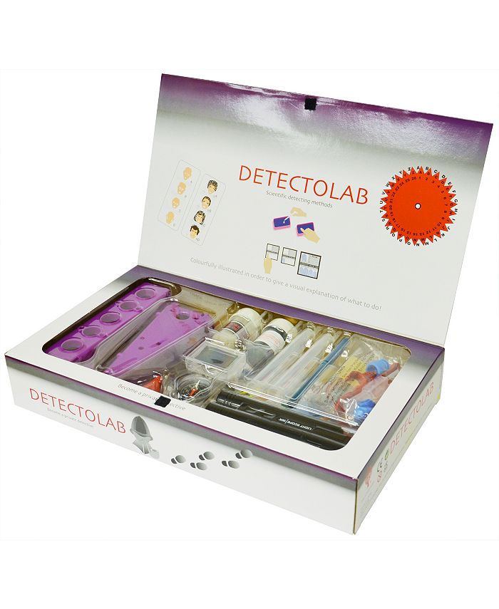 University Games Edu Toys Detectolab Crime Scene Investigator Kit - Macy's