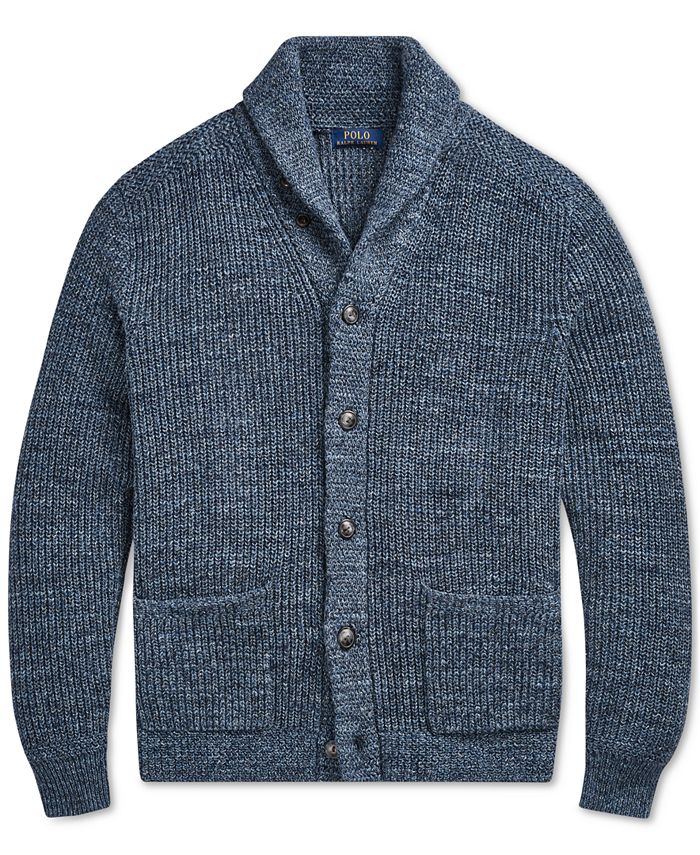Polo Ralph Lauren Men's Shawl-Collar Cardigan Sweater - Macy's