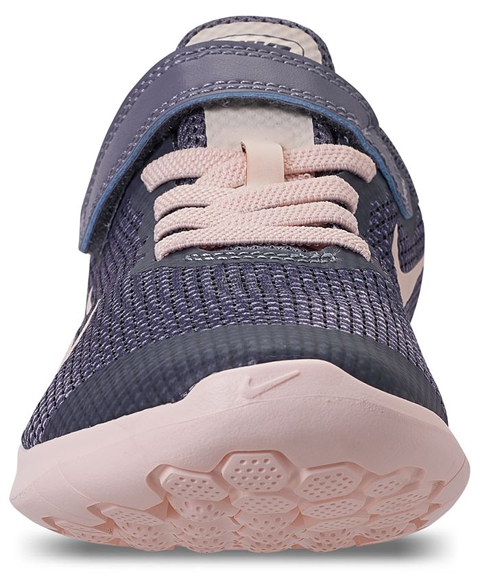 Nike Toddler Girls' Flex Run 2018 Adjustable Strap Running Sneakers ...