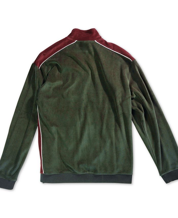LRG Men's Payback Velour Track Jacket - Macy's