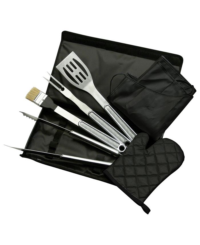 Top Chef 7-Pc. BBQ Set with Carrying Case - Macy's