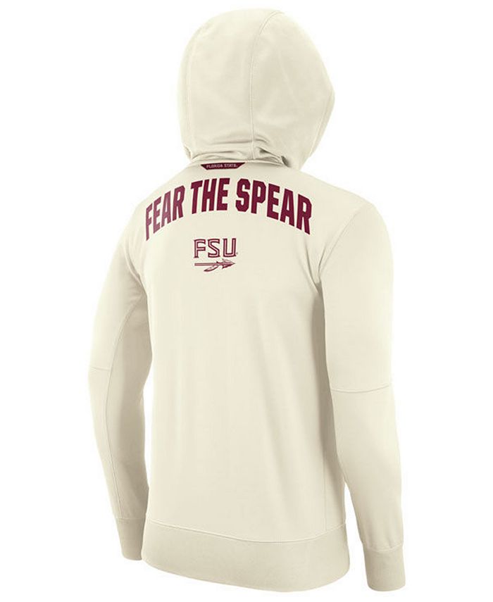 Nike Men's Florida State Seminoles Rivalry Therma Hooded Sweatshirt ...