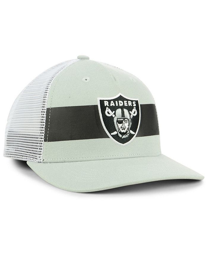 '47 Brand Oakland Raiders Team Stripe MVP Cap - Macy's