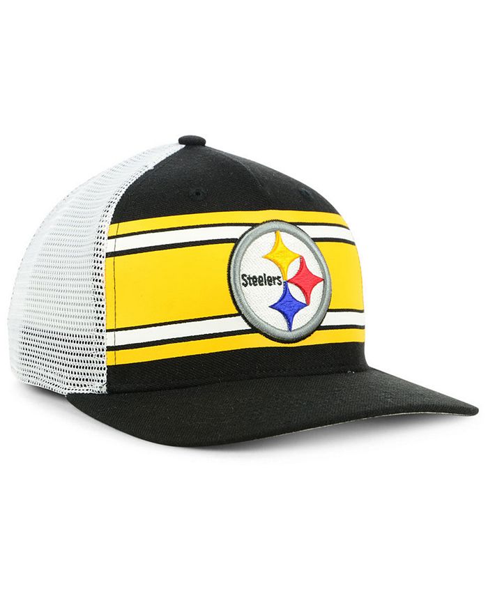 '47 Brand Pittsburgh Steelers Team Stripe MVP Cap - Macy's