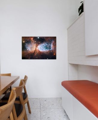 iCanvas "Celestial Snow Angel S106 Nebula (Hubble Space Telescope)" by ...
