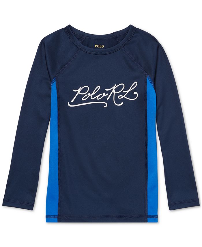 Polo Ralph Lauren Toddler Boys Stretch Jersey Rash Guard - Macy's