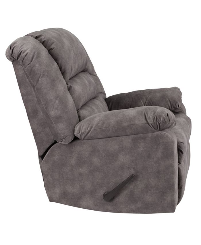 Flash Furniture Contemporary Super Soft Cody Gray Microfiber Rocker ...