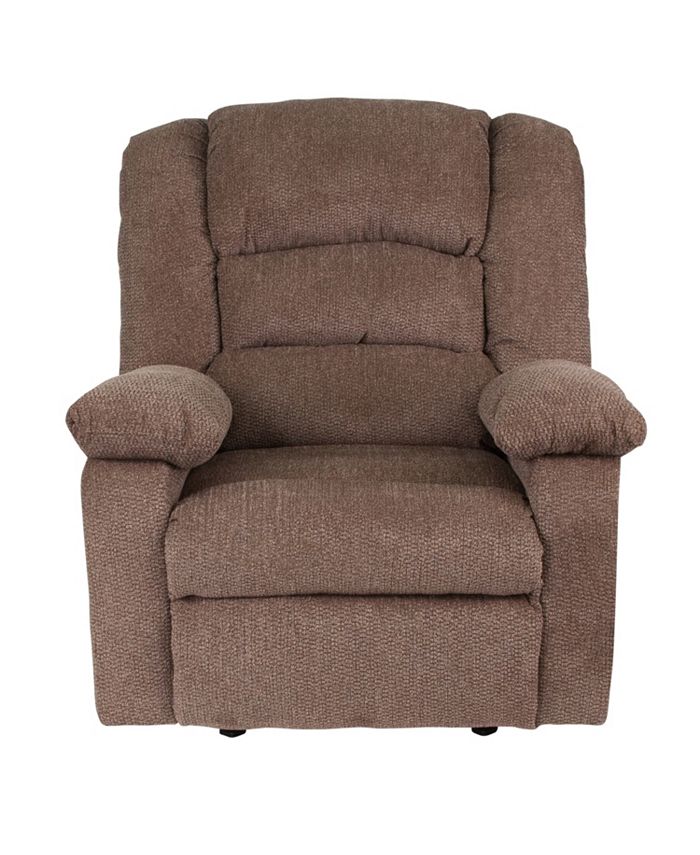 Flash Furniture Contemporary Super Soft Jesse Cocoa Chenille Rocker ...