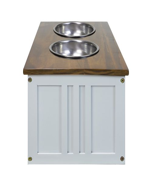 Yu Shan Pet Feeder Storage Stand & Reviews - Furniture - Macy's