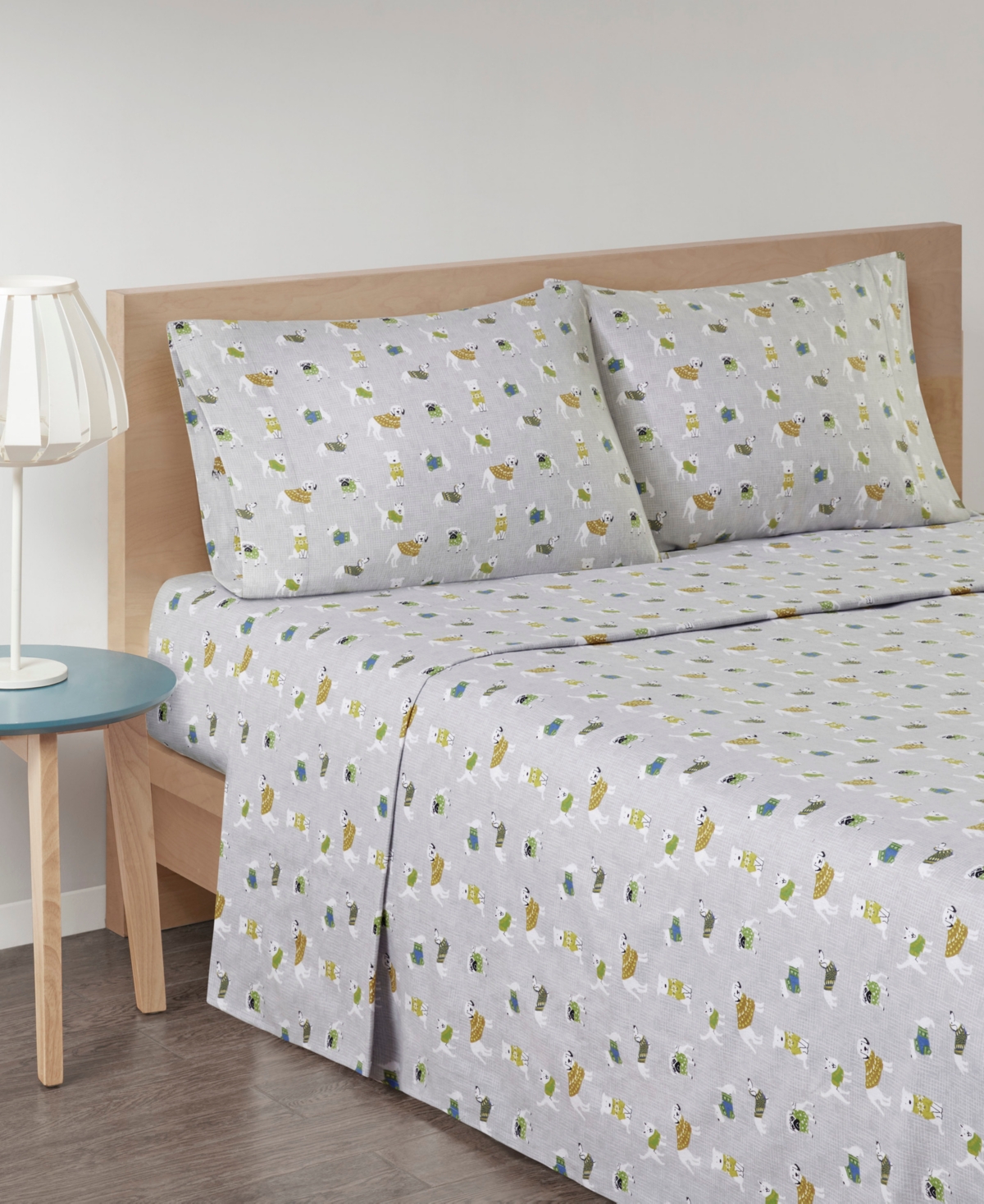 Click here for Madison Park Novelty Printed Cotton Flannel 4-Pc.... prices