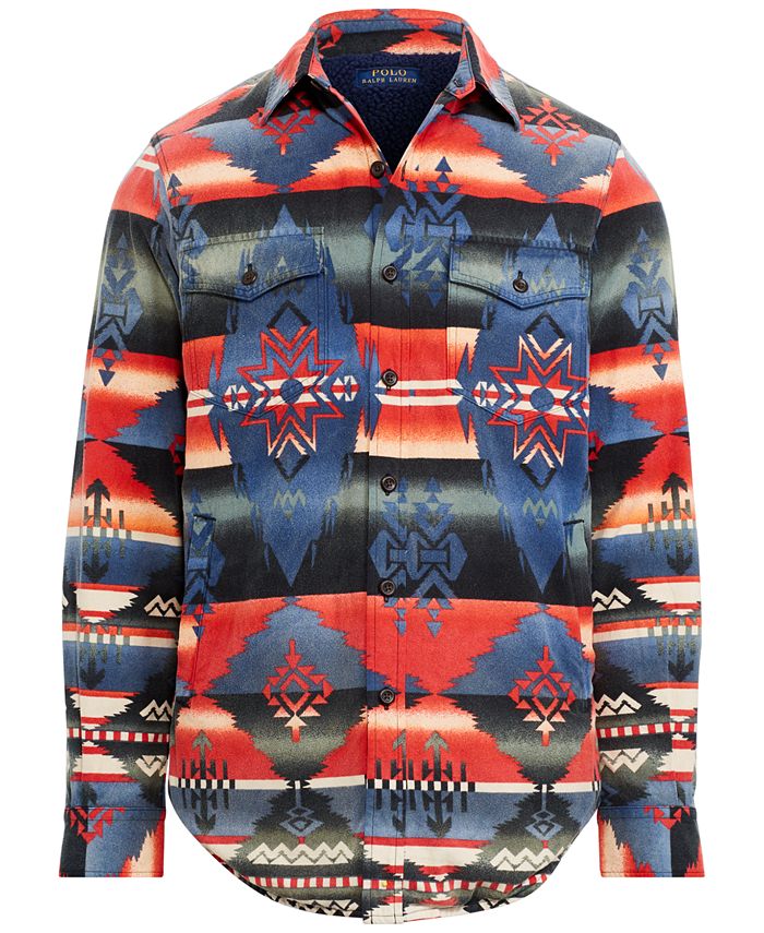 Polo Ralph Lauren Men's Great Outdoors Western Overshirt - Macy's