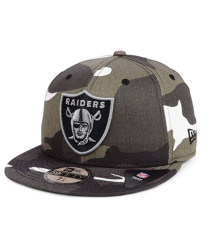 New Era Oakland Raiders Urban Prism Pack 59FIFTY-FITTED Cap - Macy's