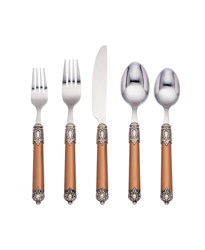 Cambridge Silversmiths Cambridge Neapolitan 20-Piece Flatware Set ...