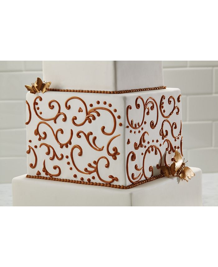 Cake Boss 4-Pc. Classic Fondant Imprint Mat Set - Macy's