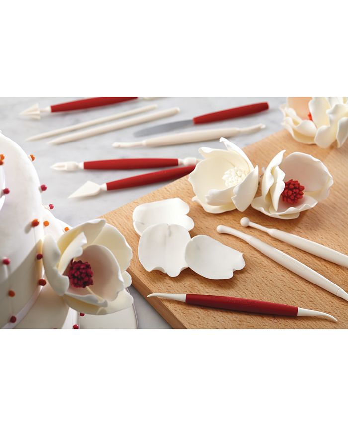 Cake Boss 10-Pc. Fondant & Gum Paste Decorating Tool Kit - Macy's