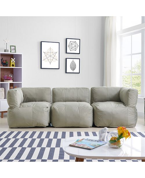 Dwell Home Inc. Armless Foam Modular Seating & Reviews - Home - Macy's